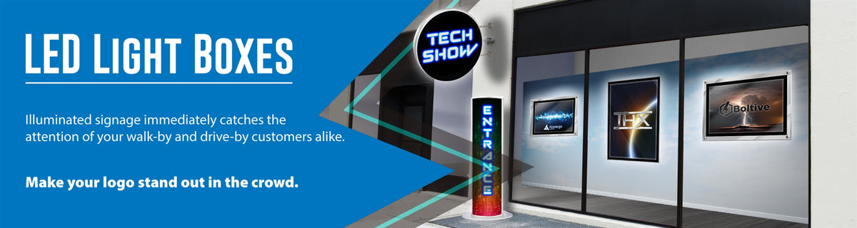 LED Light Box Displays, Light Boxes - Signworld America