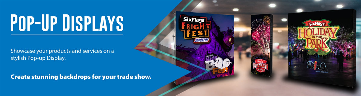 Pop Up Displays, Trade Show Displays - Signworld America
