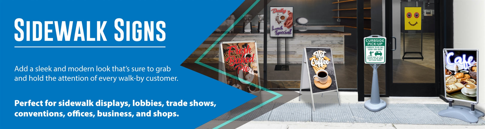 Sidewalk Signs, A Frame Sign, Sandwich Boards - Signworld America