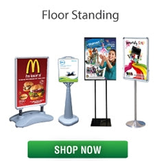 Floor Standing Poster Frames, Outdoor Indoor Poster Frames, Signworld ...