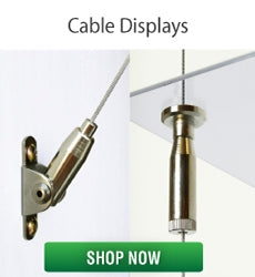 Cable Displays, Sign Standoffs, Signworld America