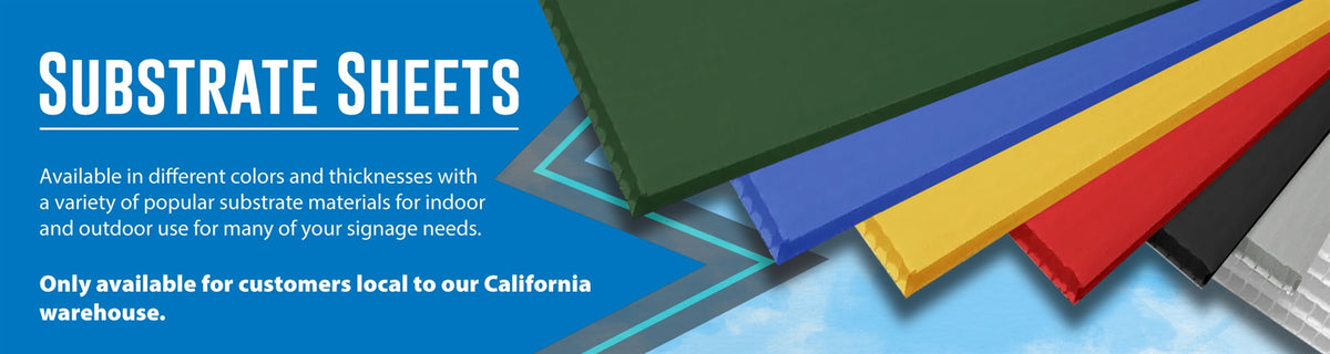 Substrates, Cast Acrylic Sheets, PVC Sheets, Foam Board, Corrogated ...