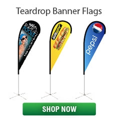 Teardrop Banner Flags Kit Signworld America