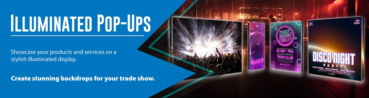 Light Box | Illuminated Pop Up Displays – Signworld America