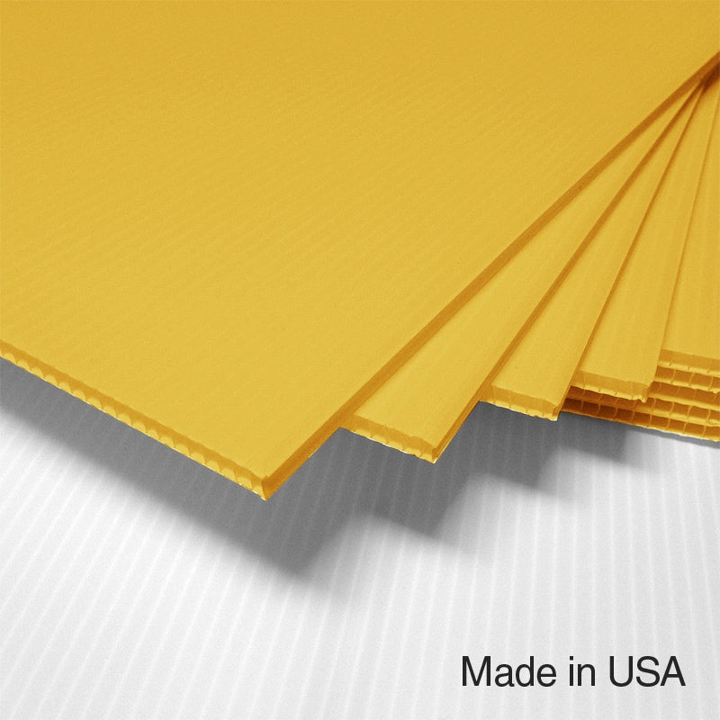 IntePro Corrugated Plastic - Yellow – Signworld America
