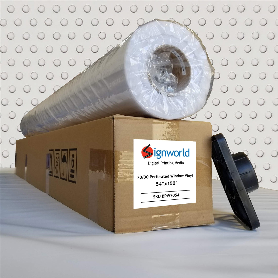 70/30 Perforated Window Vinyl ( window perf ) 54" X 150' – Signworld ...