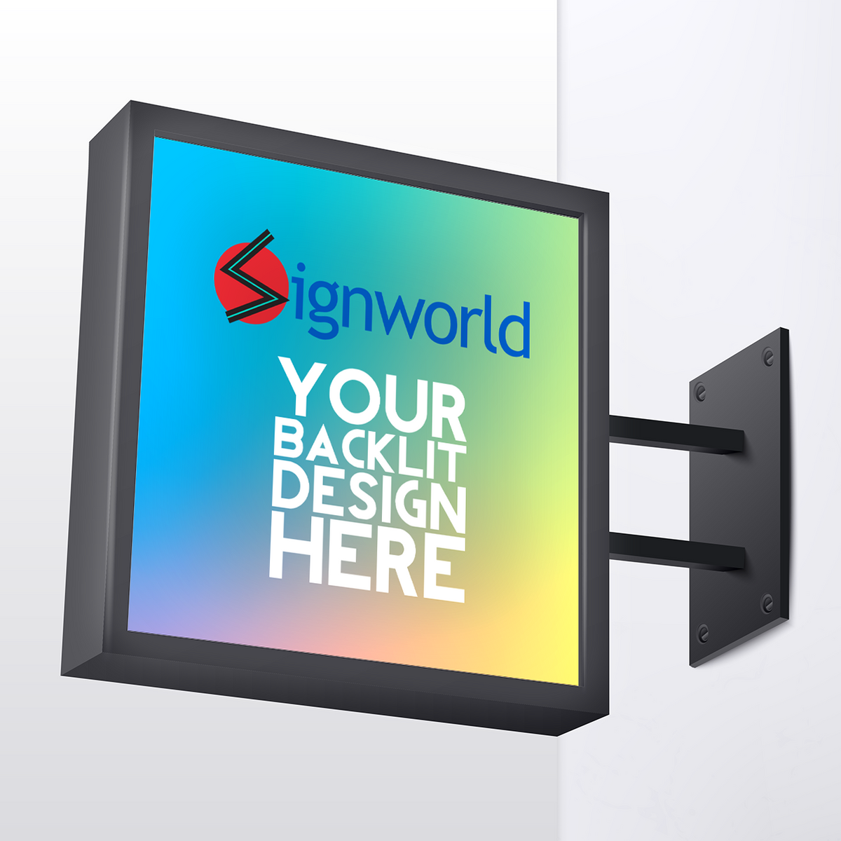 Custom Size Backlit Film Printing - Adhesive Back – Signworld America