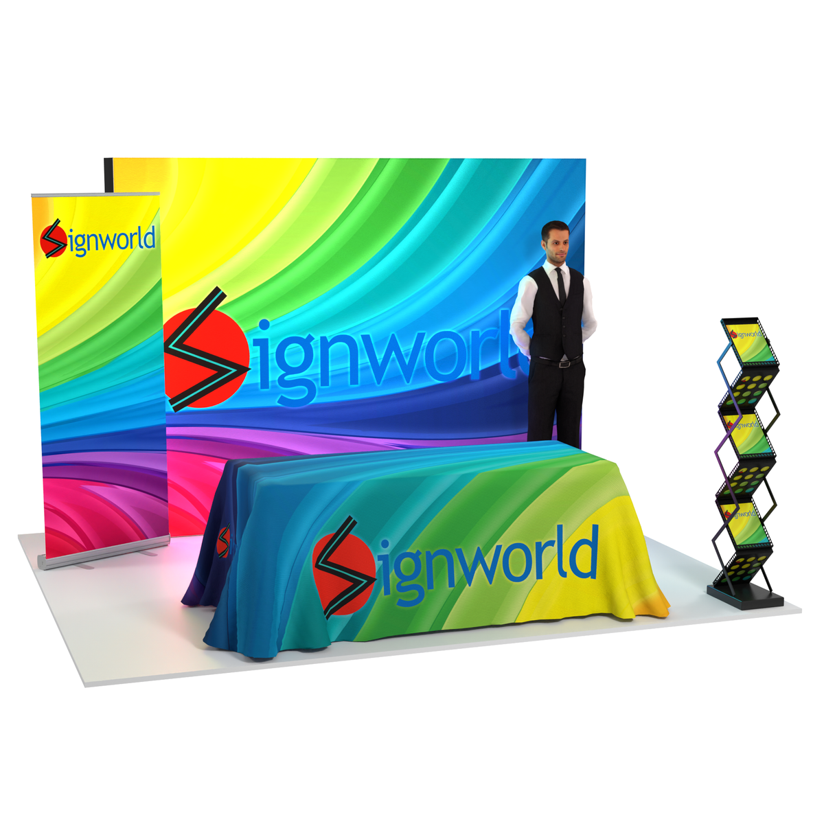Trade Show Backlit Display Set - C – Signworld America