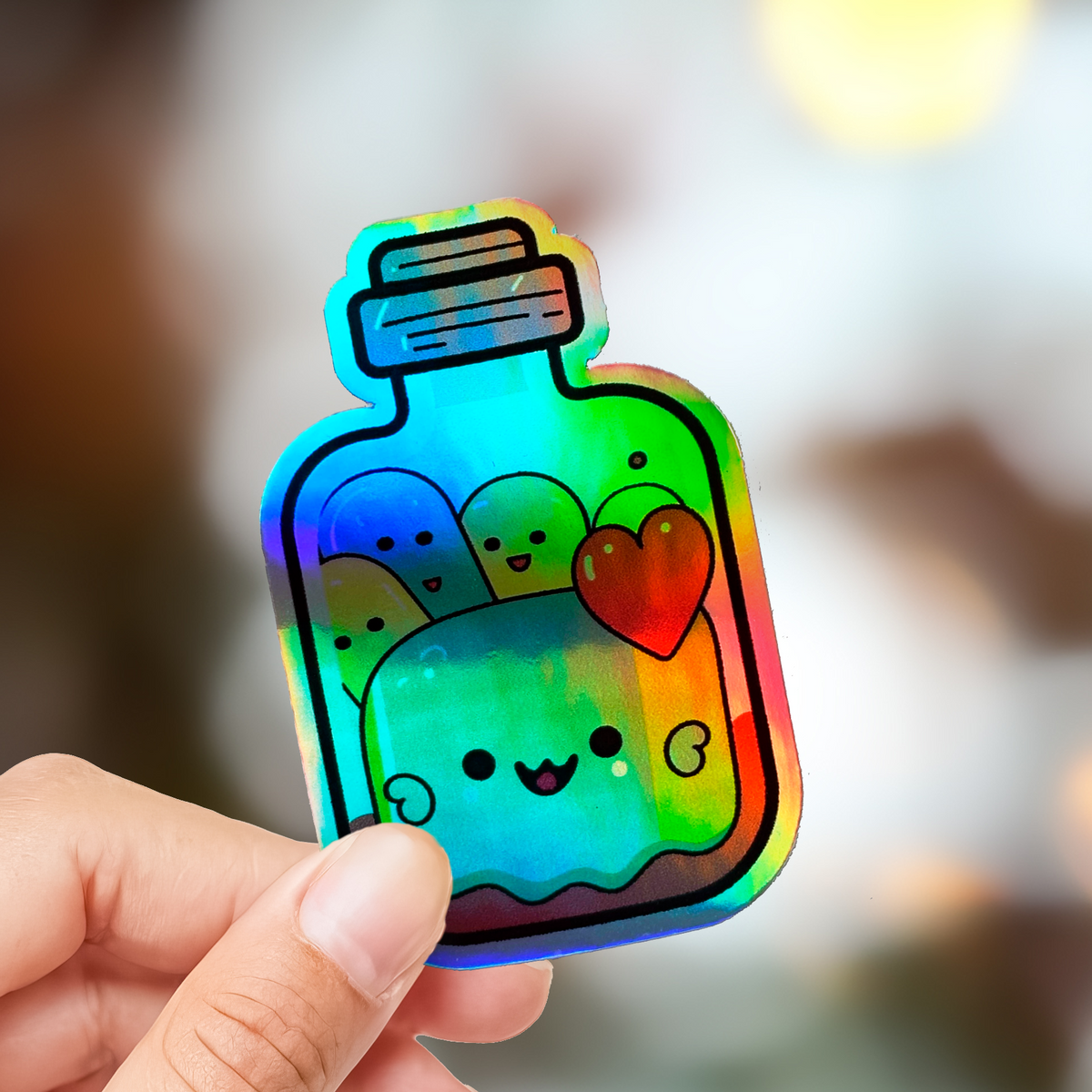 Holographic Die-Cut Stickers – Signworld America