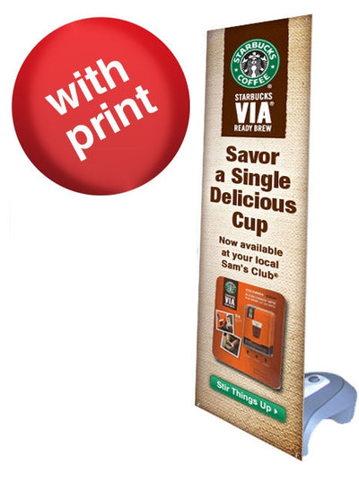 Trade Show Banner Display Stands with Vinyl Print – Signworld America