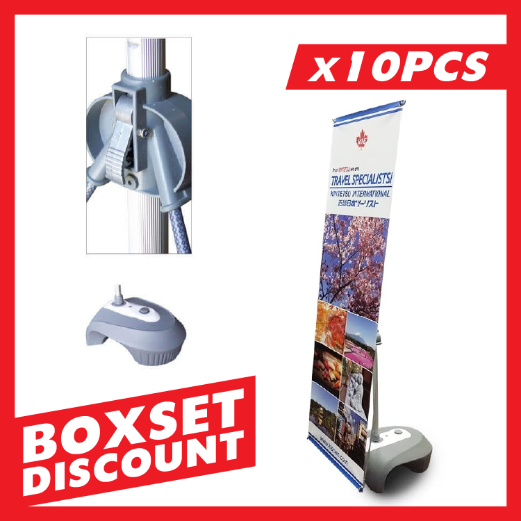 Outdoor X Banner Stand Water Base - Stand Only [BOX SET OF 10 ...