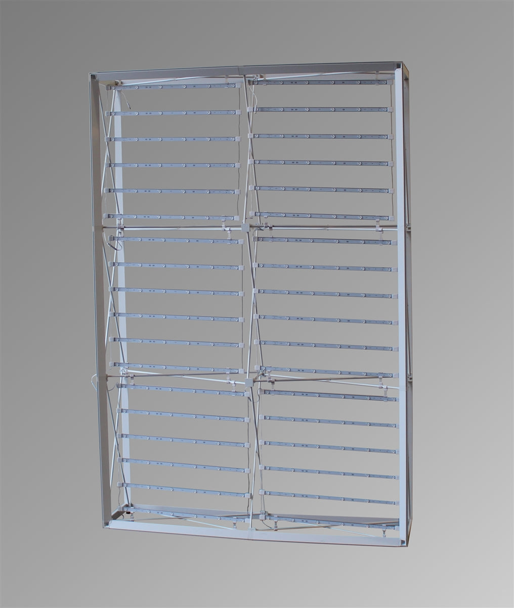 Illuminated 5 ft Pop Up Display - Display Frame Only – Signworld America