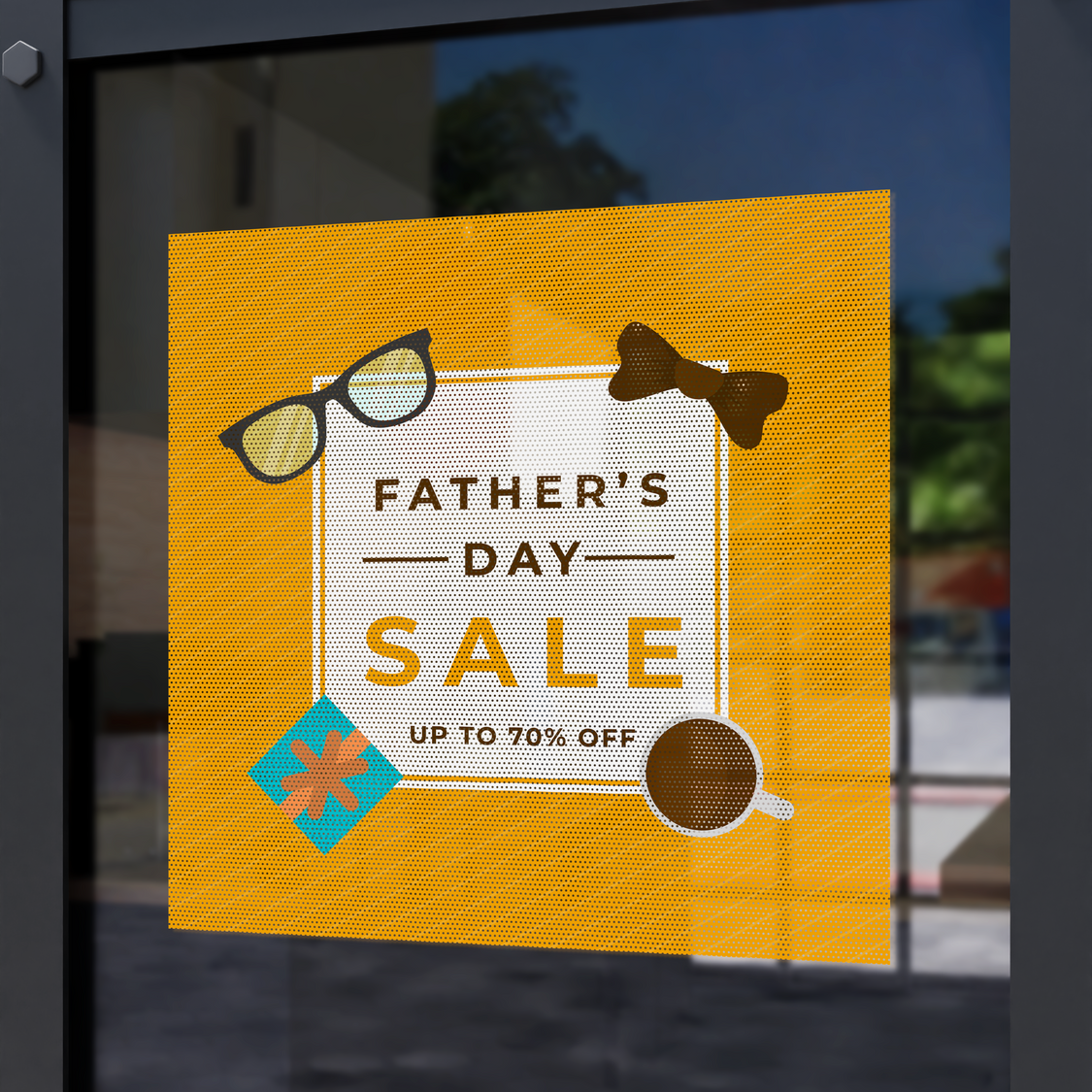 70/30 Perforated Window Vinyl ( window perf ) 54" X 150' – Signworld ...